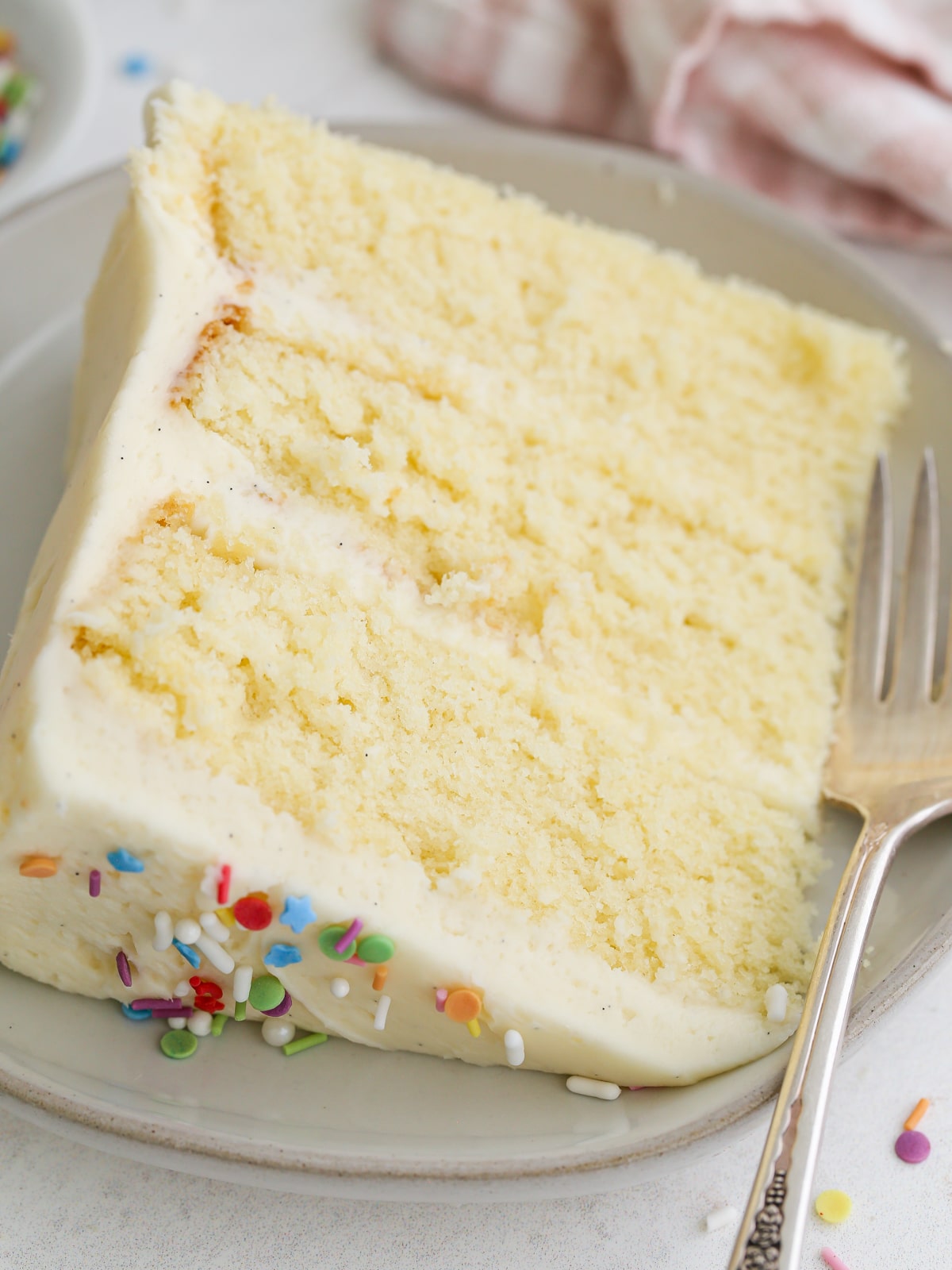 The Ultimate Vanilla Layer Cake - Completely Delicious